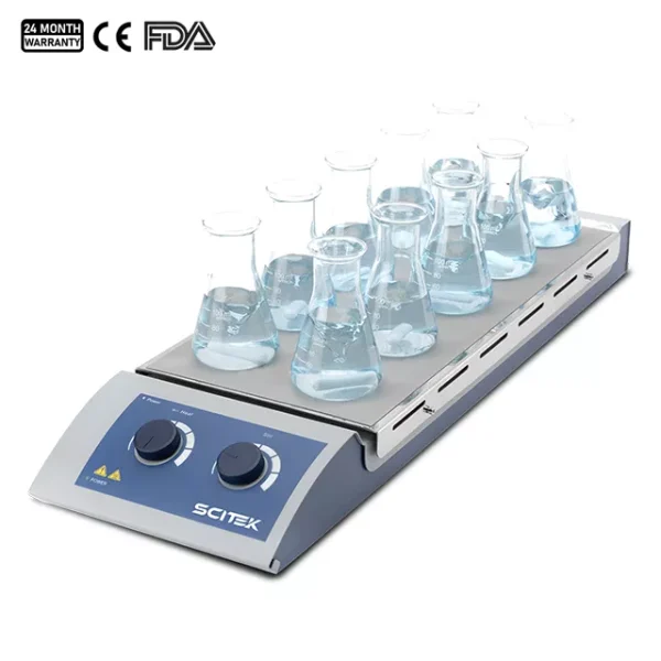 Magnetic Stirrer 10 Posisi MMS-H10 SCITEK